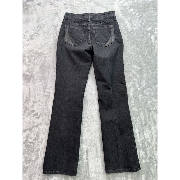 NYDJ | Jeans | Nydj Jeans Women 6 Bootcut Black Faded Western Cowgirl ...